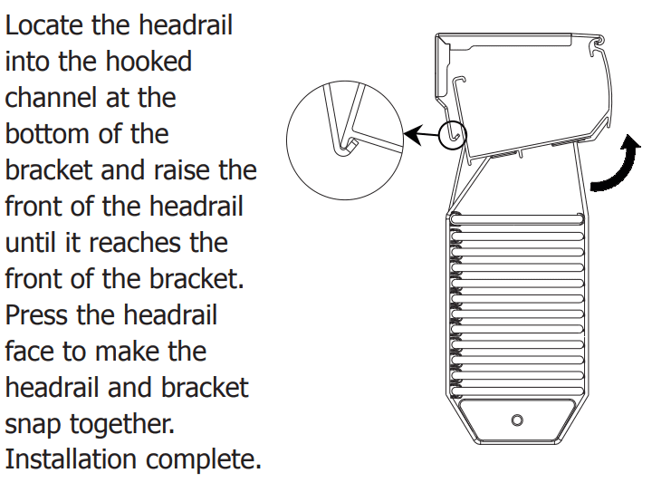 Venetian Fitting Brackets